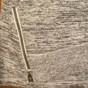 Athleta | Sweaters | Athleta Gray Sweater With Side Zippers | Poshmark